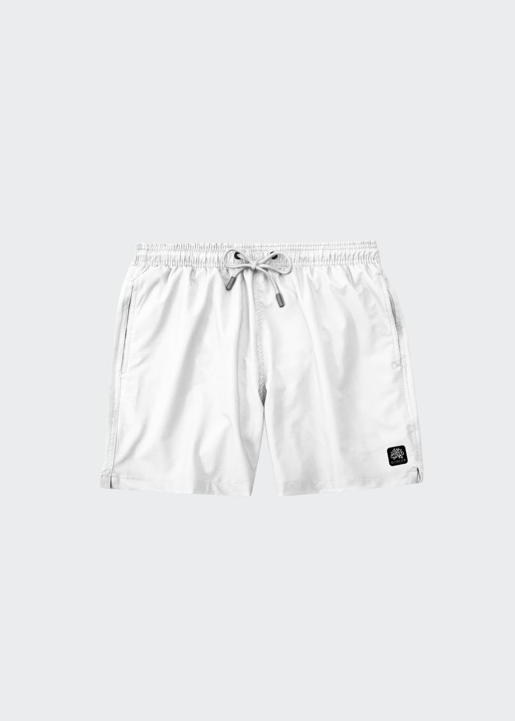 WHITE SWIM SHORT – Arrecife Beachwear