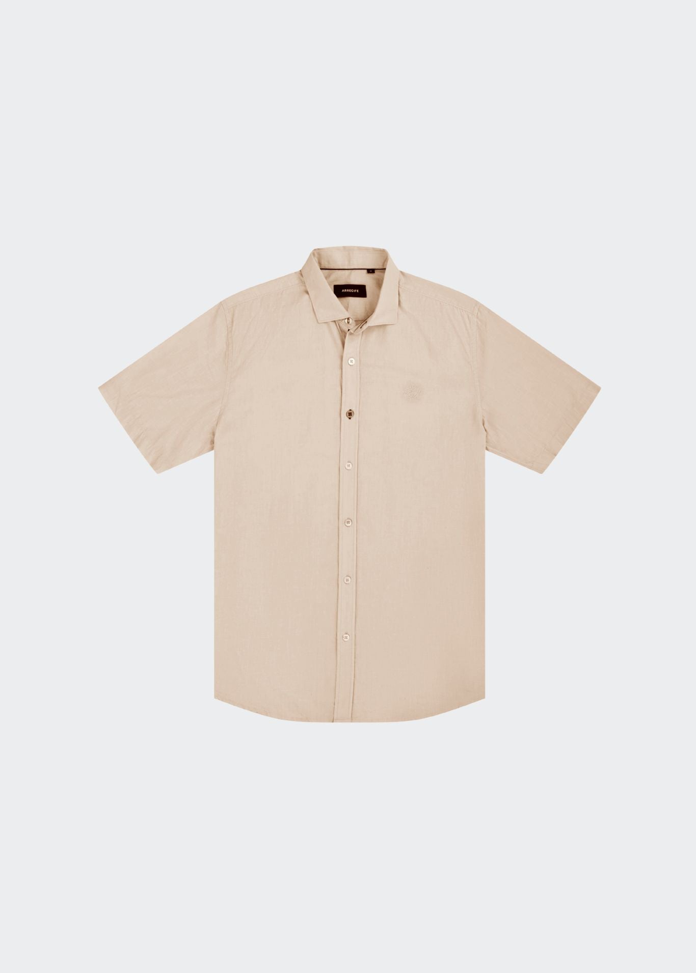 BEIGE SHORT SLEEVE OMAN SHIRT – Arrecife